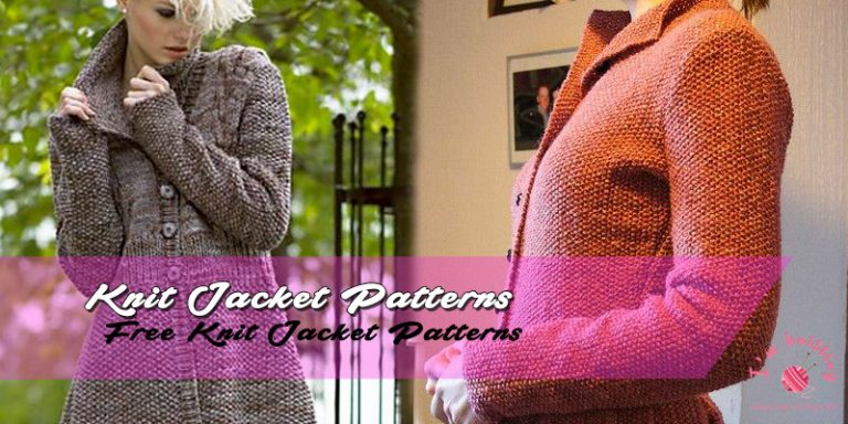 Free Knit Jacket Patterns | Knitting patterns for beginners