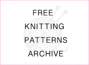 Knitting Patterns Archives | Knitting patterns for beginners
