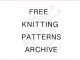 Free Knitting Patterns Archive | Knitting patterns for beginners