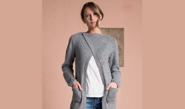 Free women's sweater knitting pattern: 'Modern' | Knitting patterns for ...